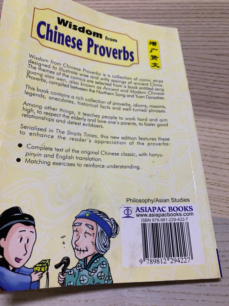 Wisdom from Chinese proverbs, Hobbies & Toys, Books & Magazines, Comics ...