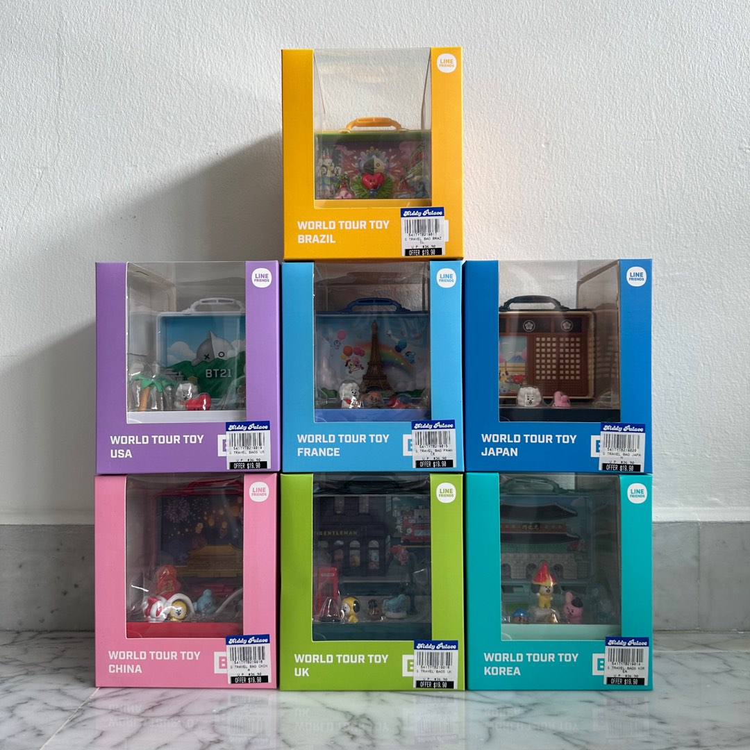 wts lfb bt21 world tour toy bts USA Brazil, Hobbies & Toys, Memorabilia ...