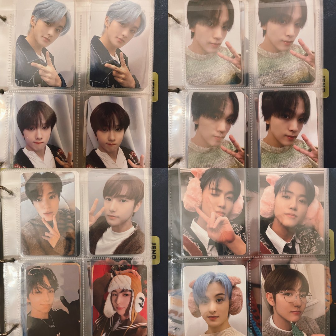 wts nct dream candy am applemusic photobook smcu christmas trading card mark renjun jeno jaemin ...