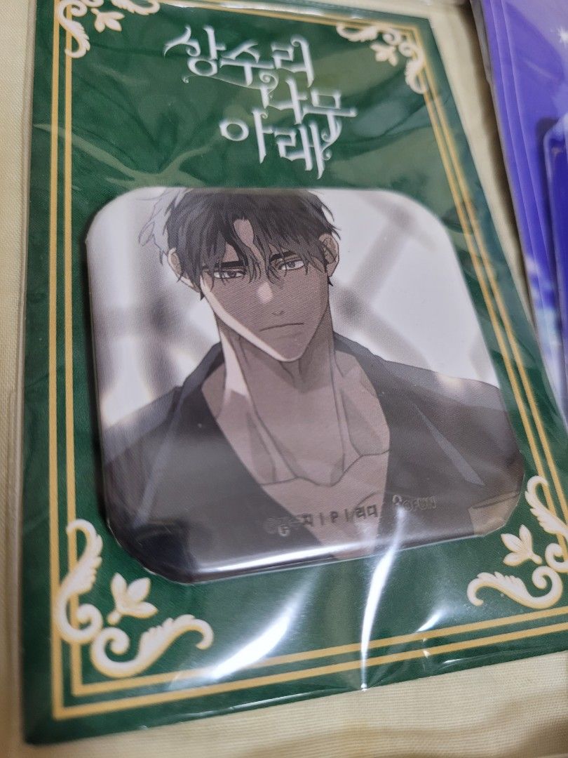 WTS official korean manhwa webtoon merch villainess in love under the ...