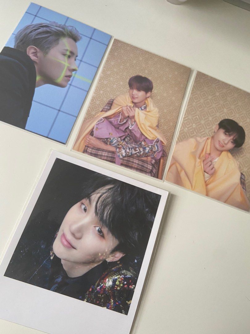 wts/Ifb bts pcs postcards |jhope jung hoseok suga min yoongi jungkook ...