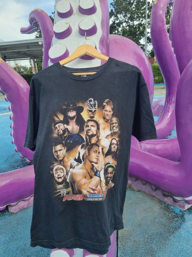 WWE 2007 RAW SMACKDOWN ECW FULL ROSTER, Men's Fashion, Tops & Sets ...