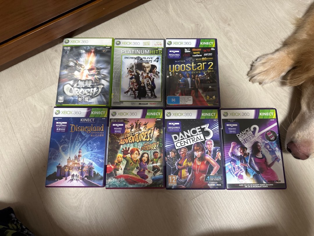 Xbox 360 & Kinect Games, Video Gaming, Video Games, Xbox on Carousell