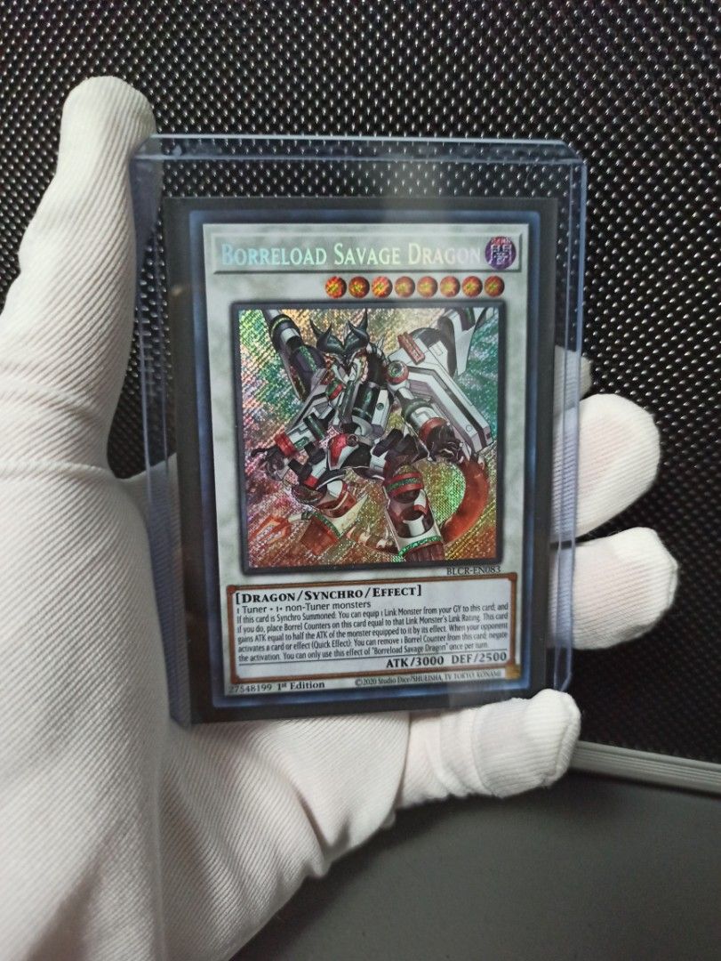 Yu-Gi-Oh! Borreload Savage Dragon BLCR, Hobbies & Toys, Toys & Games on Carousell