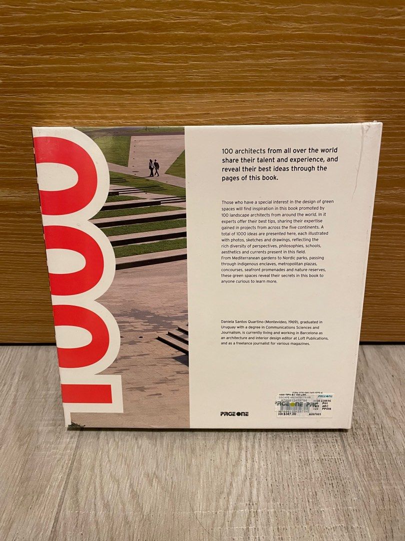 1000 Tips by 100 Landscape Architects, 興趣及遊戲, 書本 & 文具, 教科書 - Carousell