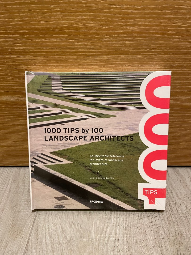 1000 Tips by 100 Landscape Architects, 興趣及遊戲, 書本 & 文具, 教科書 - Carousell