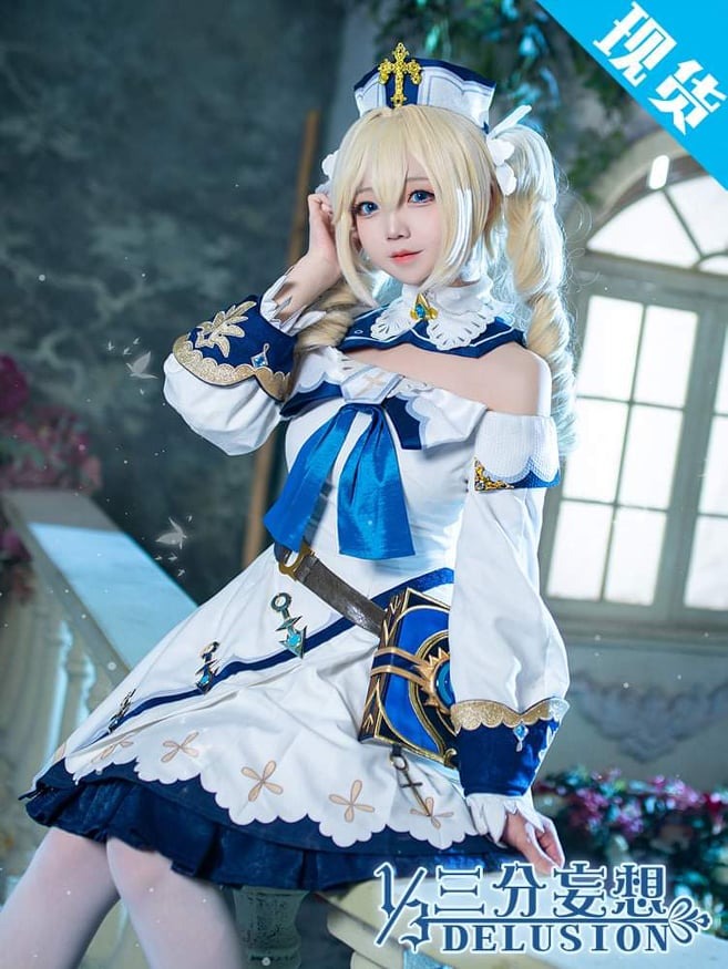 Genshin Impact - 1/3 Delusion Barbara Cosplay, Hobbies & Toys, Toys ...