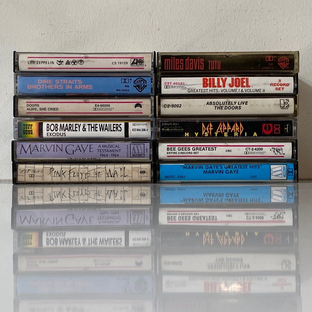1970s & 80s US Original Audio Cassette Tapes - All-time Classics ...