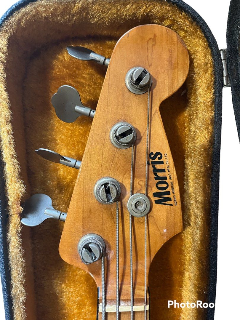 1970s Vintage Morris Jazz Bass, Hobbies & Toys, Music & Media, Musical Instruments on Carousell