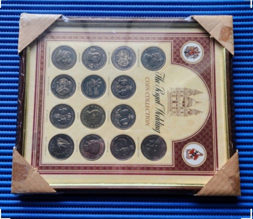 1981 United Kingdom The Royal Wedding Coin Collection. Wedding of ...