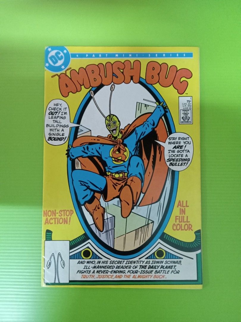 1st issue ! Ambush Bug #1 ( Keith Giffen - Cover Art ) DC Comics ...