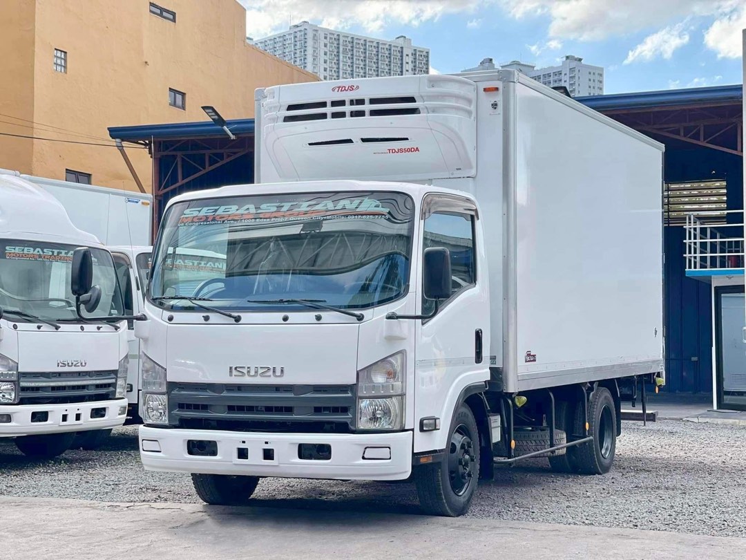 2022 Isuzu Elf Reefer Van 15.7ft. N-Series NPR -30 Degrees Cooling 6 ...
