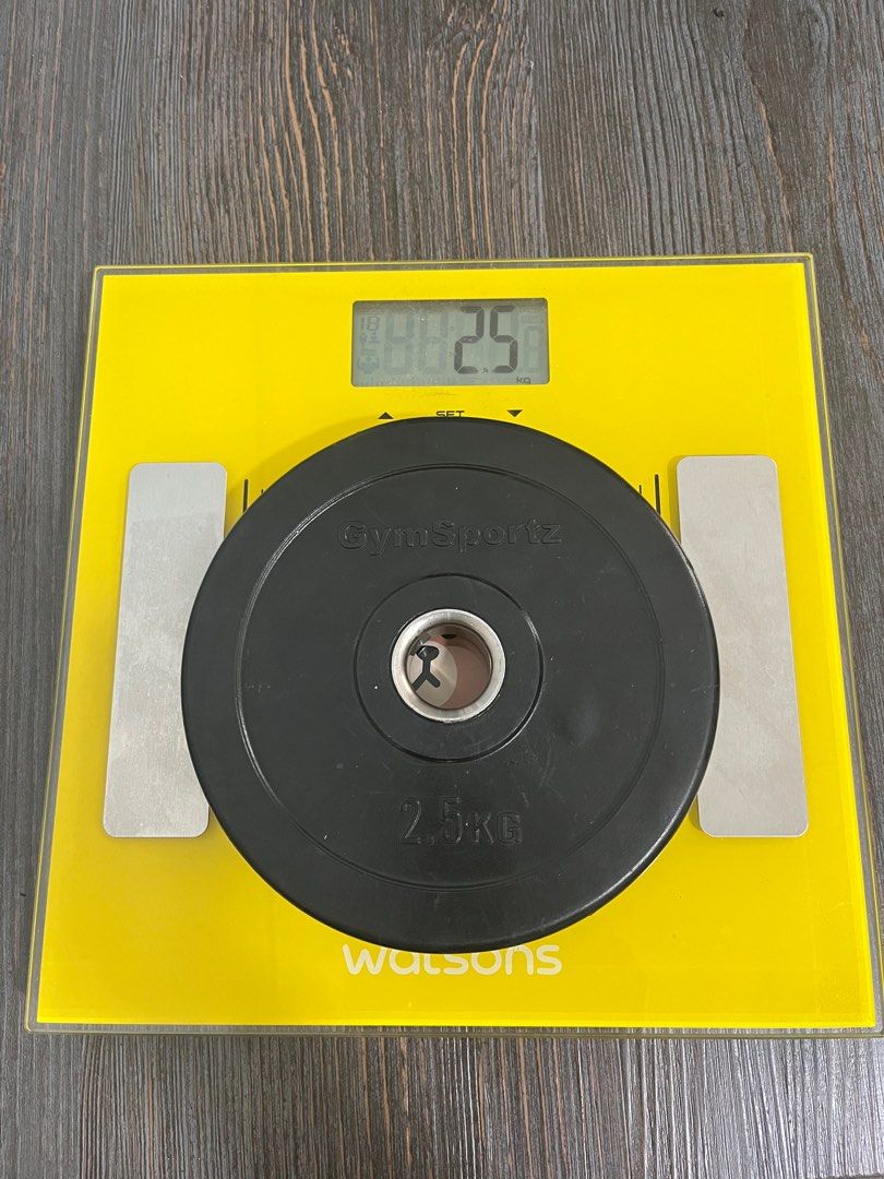 2.5kg weight plates total of 2, Sports Equipment, Exercise & Fitness ...