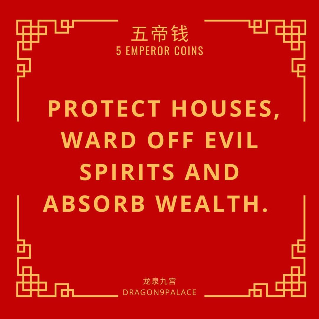 5 Emperor Coins Fengshui Maximum Level. No religion attachment ...