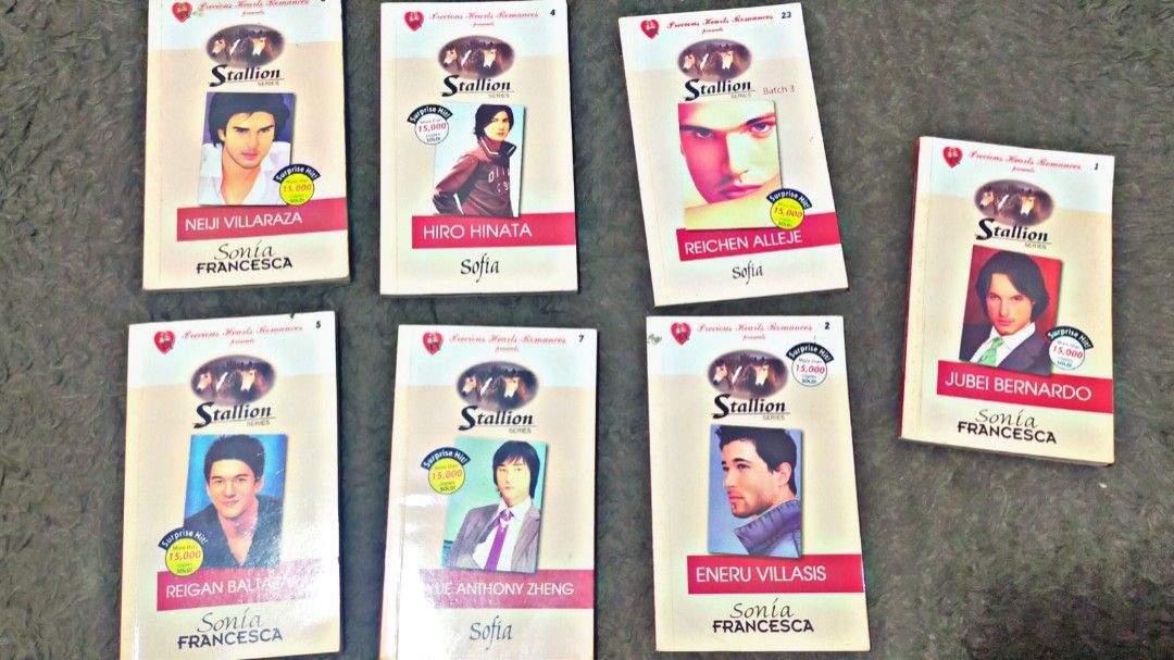 Take All 7 Stallion PHR books on Carousell