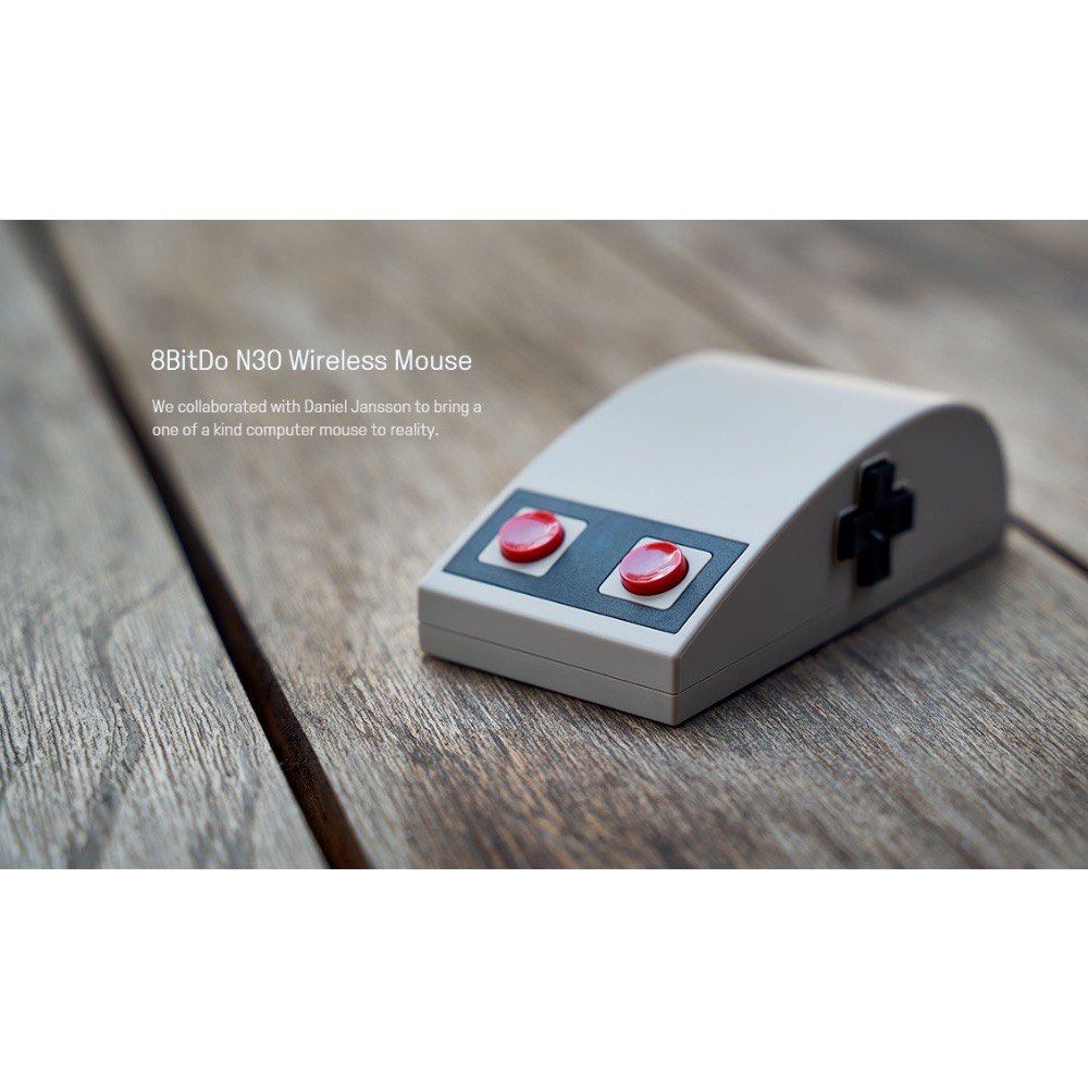 8BitDo N30 Wireless Mouse with D-pad navigation button 3D touch panel ...