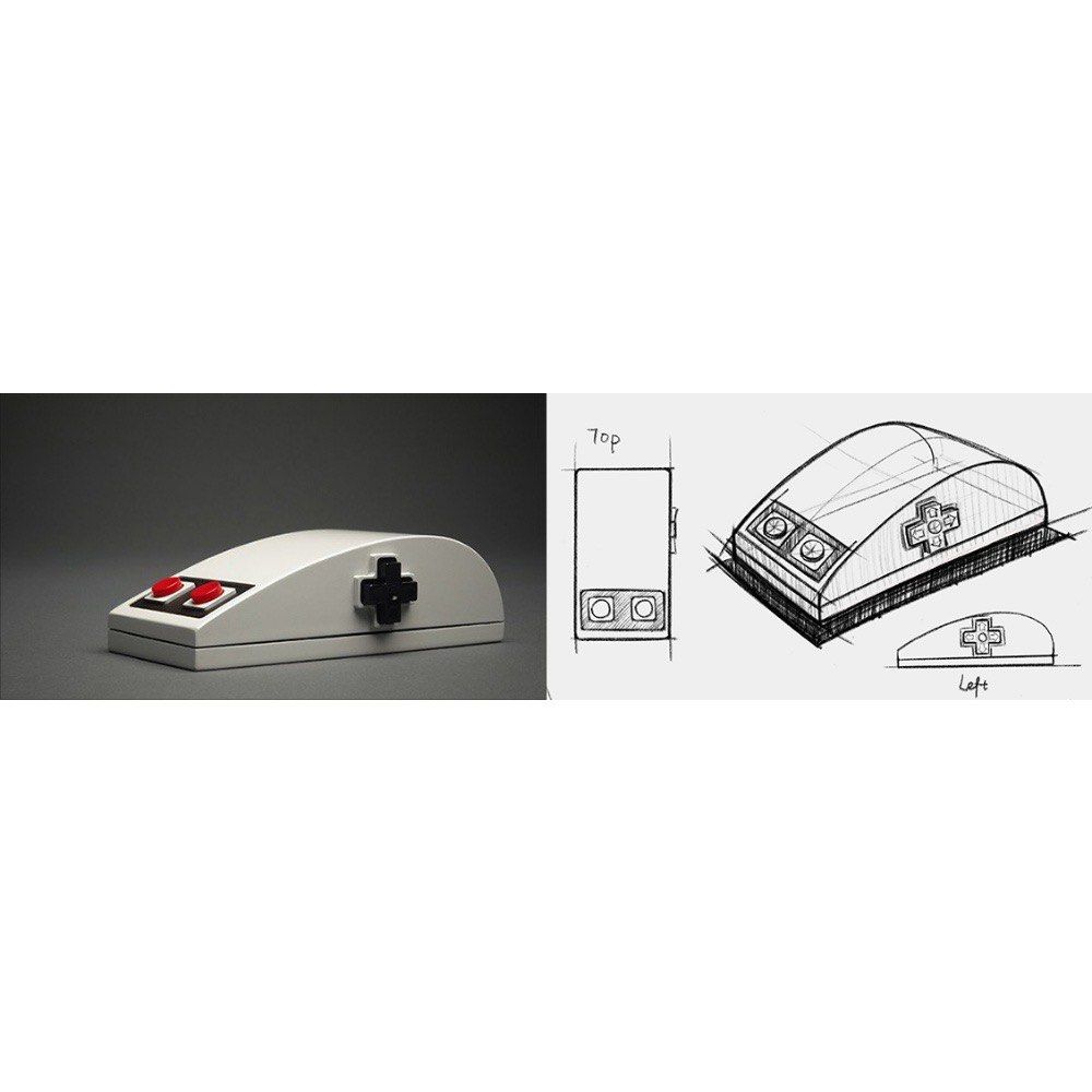 8bitdo N30 Wireless Mouse With D Pad Navigation Button 3d Touch Panel For Windows Mac Os