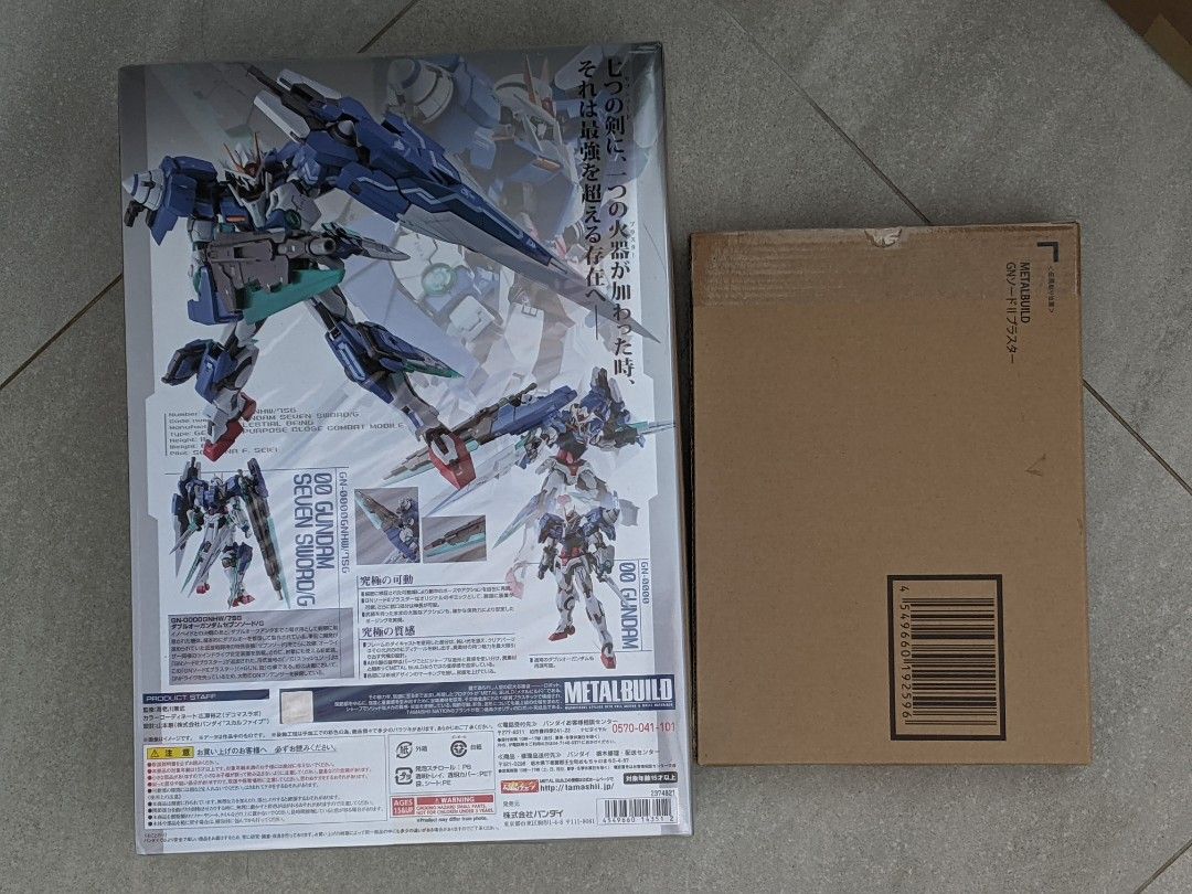 全新 Metal Build OO Gundam SEVEN SWORD/G 高達7劍 連 魂限GN Sword II Blaster 日版 ...