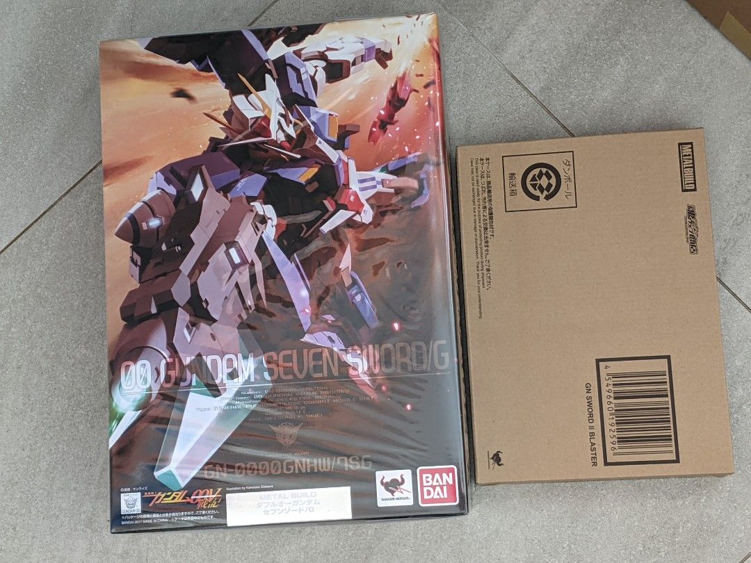全新 Metal Build OO Gundam SEVEN SWORD/G 高達7劍 連 魂限GN Sword II Blaster 日版 ...