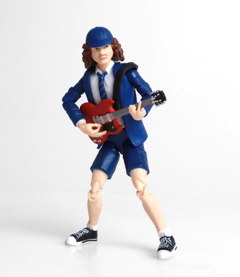 AC/DC - Angus Young BST AXN 5" Action Figure / Kizz the spaceman ...