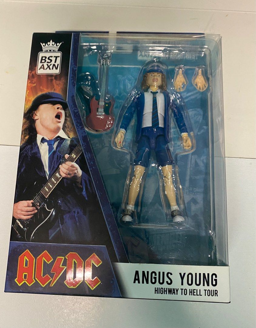 AC/DC - Angus Young BST AXN 5" Action Figure / Kizz the spaceman ...