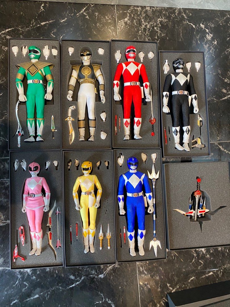 ACE TOYS - POWER RANGER Set 1:6, Hobbies & Toys, Toys & Games on Carousell