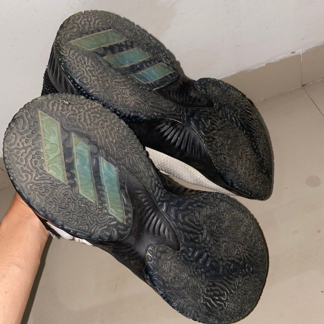Adidas Explosive Bounce Core Black Oringinal, Fesyen Pria, Sepatu ...