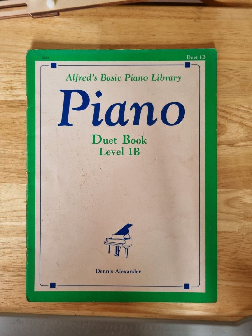 Alfred basic piano library Duet book level 1b, Hobbies & Toys, Books & Magazines, Children's ...