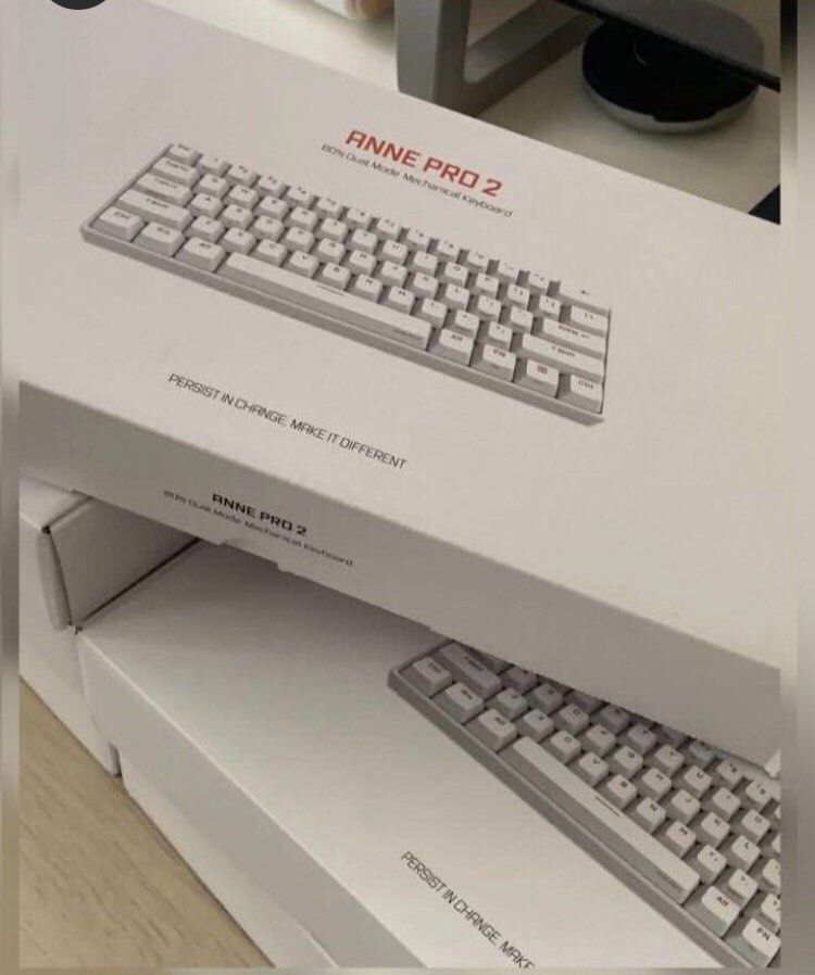 Anne Pro 2 Keyboard Authentic BNIB, Computers & Tech, Parts ...