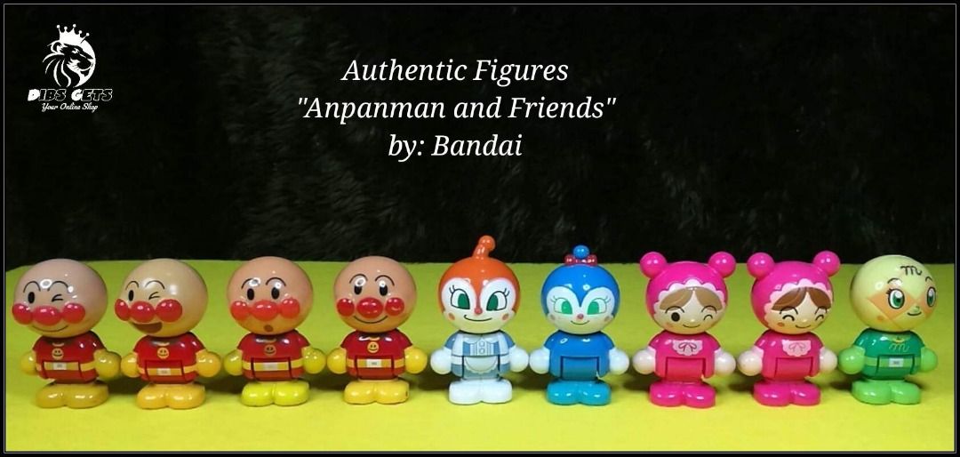 Anpanman Characters, Authentic Figures, Hobbies & Toys, Toys & Games on ...