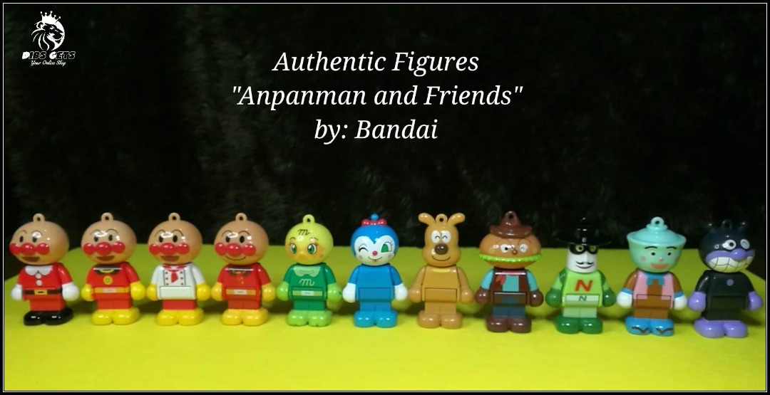 Anpanman Characters, Authentic Figures on Carousell