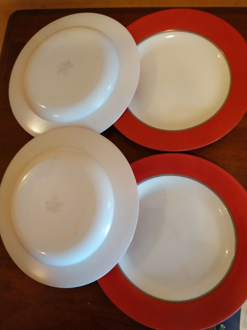 Arcopol Plates from France 12pcs, Furniture & Home Living, Kitchenware ...