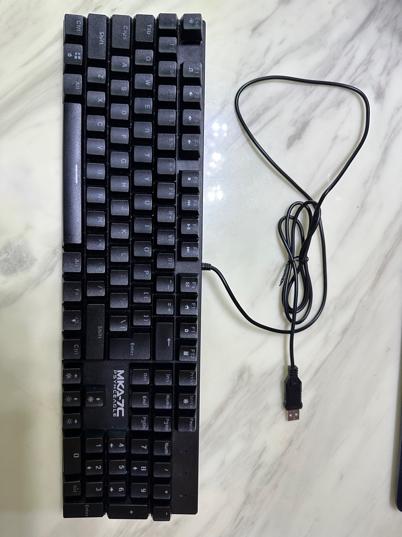 Armaggeddon MKA-7C Psycheagle Wired Mechanical Keyboard, Computers ...