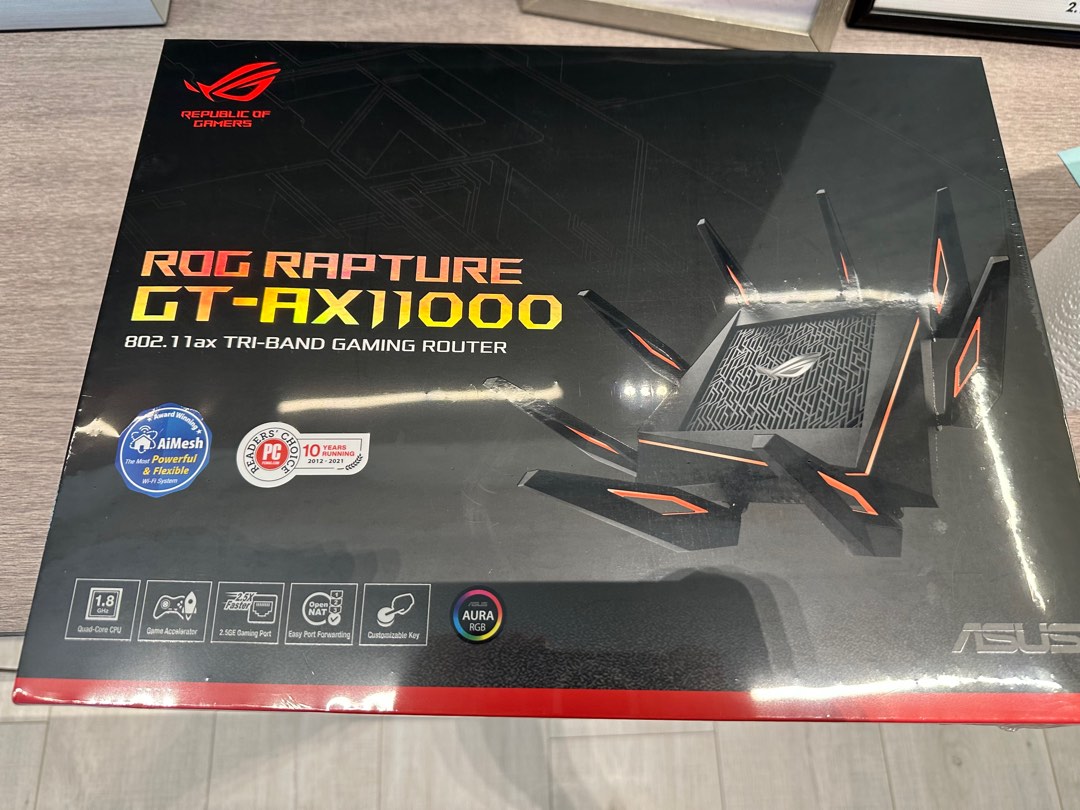 ASUS GT-AX11000 local warranty, Computers & Tech, Parts & Accessories ...