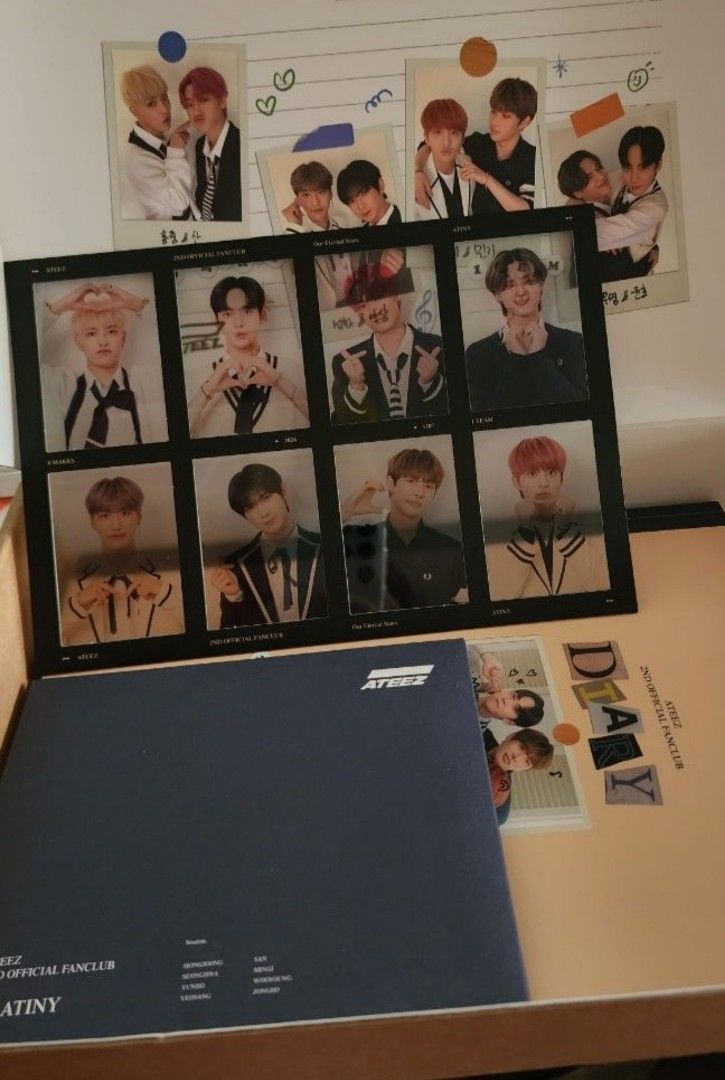 ATEEZ Atiny fanclub kit gen 2, Hobbies & Toys, Memorabilia ...