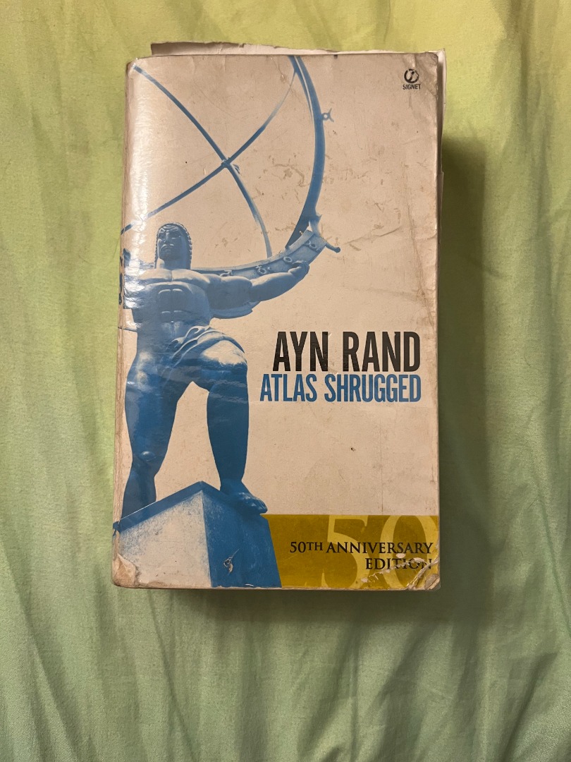 atlas shrugged ayn rand, Hobbies & Toys, Books & Magazines, Fiction ...