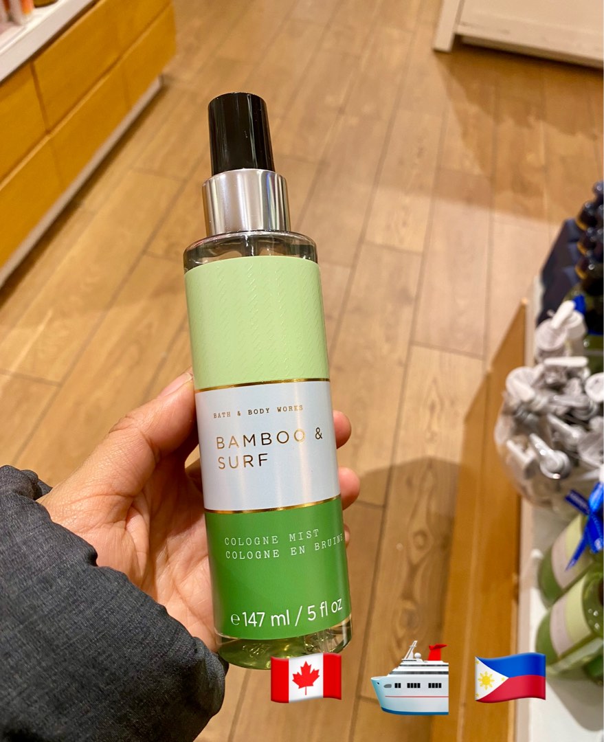 Bamboo & Surf Bath and Body Works Cologne mist, Beauty & Personal Care ...
