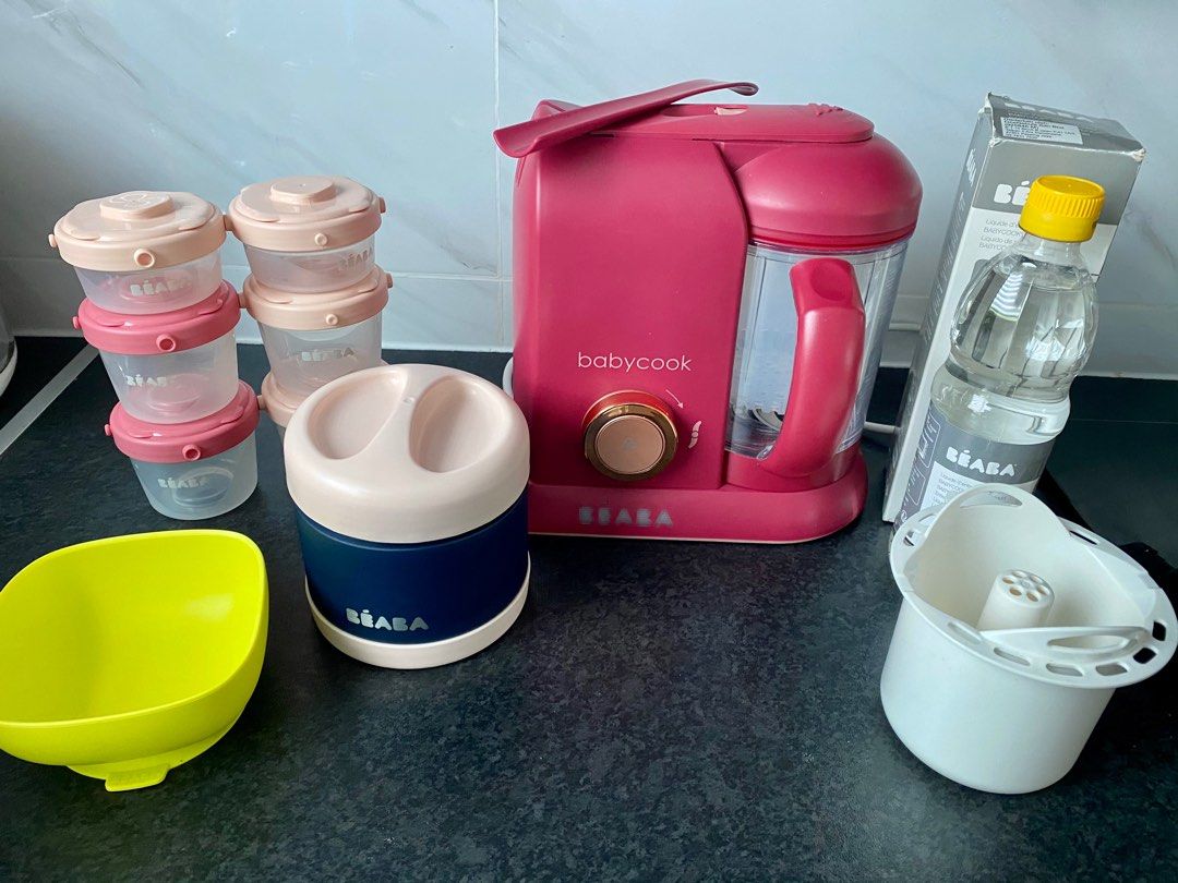 BEABA food processor set LIKE NEW, Babies & Kids, Nursing & Feeding ...