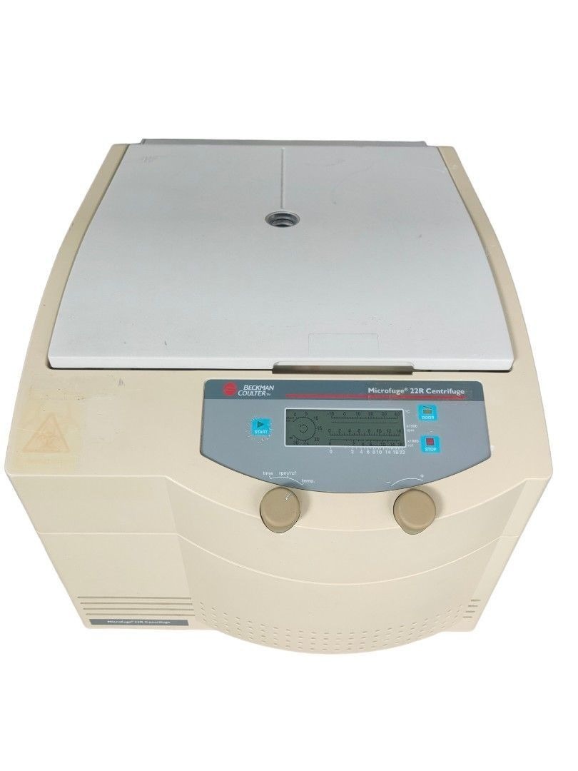 Beckman Coulter Microfuge 22R Centrifuge For Sale @ $500 each (AAR 1659 ...