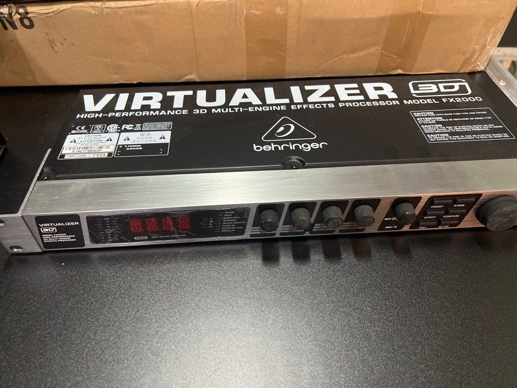 Behringer Effects processor, Audio, Other Audio Equipment on Carousell