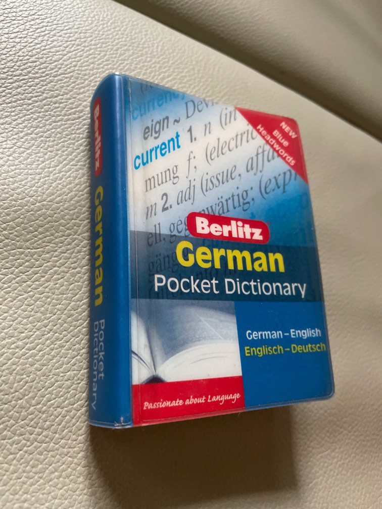 Berlitz German Pocket Dictionary, Hobbies & Toys, Books & Magazines ...