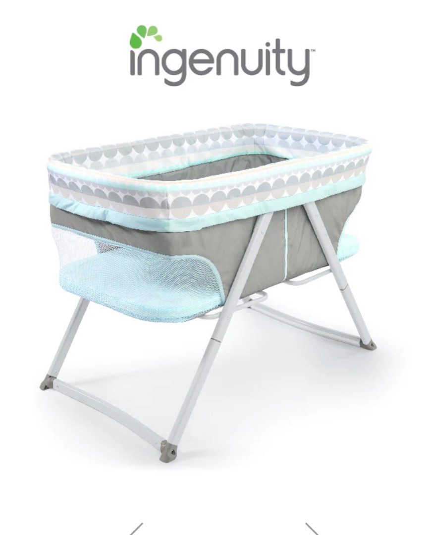 BNIB Ingenuity bassinet cot foldaway rocker, Babies & Kids, Baby ...