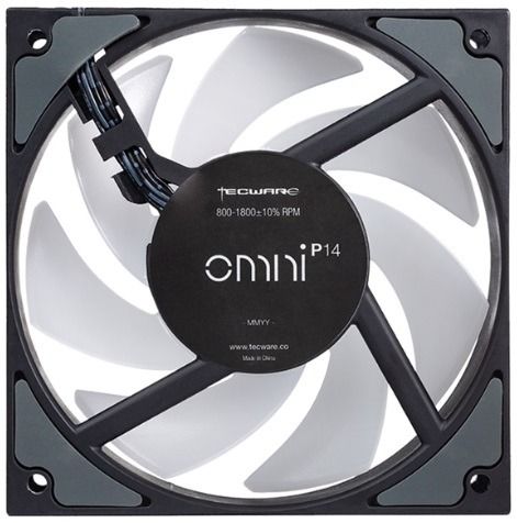 [BNIB] Tecware Omni x 1 P14 Fan, 4 pin PWM + 3 pin ARGB, 1800 rpm [2 ...