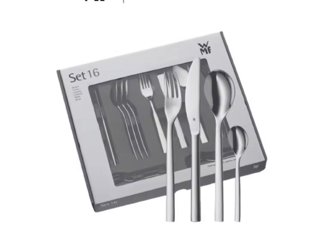 BNIB WMF cromargan set 16 cutlery, Furniture & Home Living, Kitchenware ...