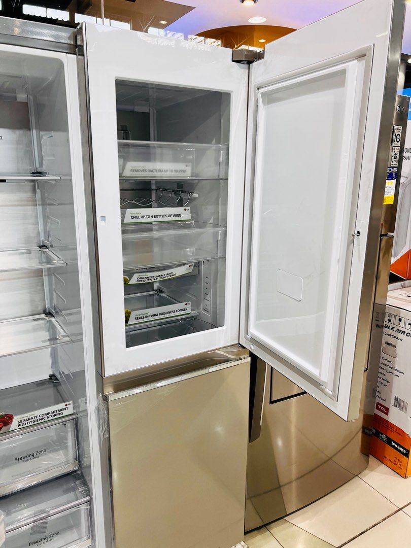 Brand New LG RVS-M245NS 24.5 cu.ft. Side by Side Inverter Refrigerator ...