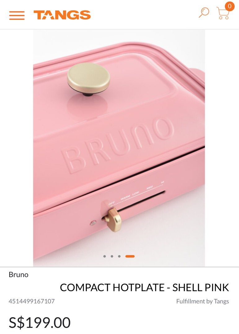 Bruno Compact Hot Plate, Furniture & Home Living, Kitchenware ...