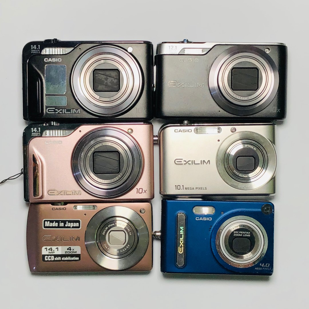 SET | Casio Digital Cameras with DEFECTS, Photography, Cameras on Carousell