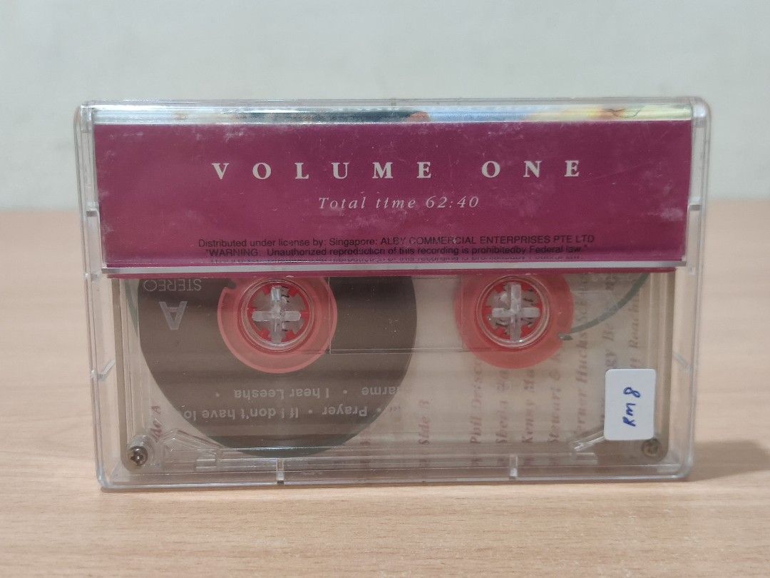 (Cassette) Romantic Rock Volume One, Hobbies & Toys, Music & Media, CDs ...