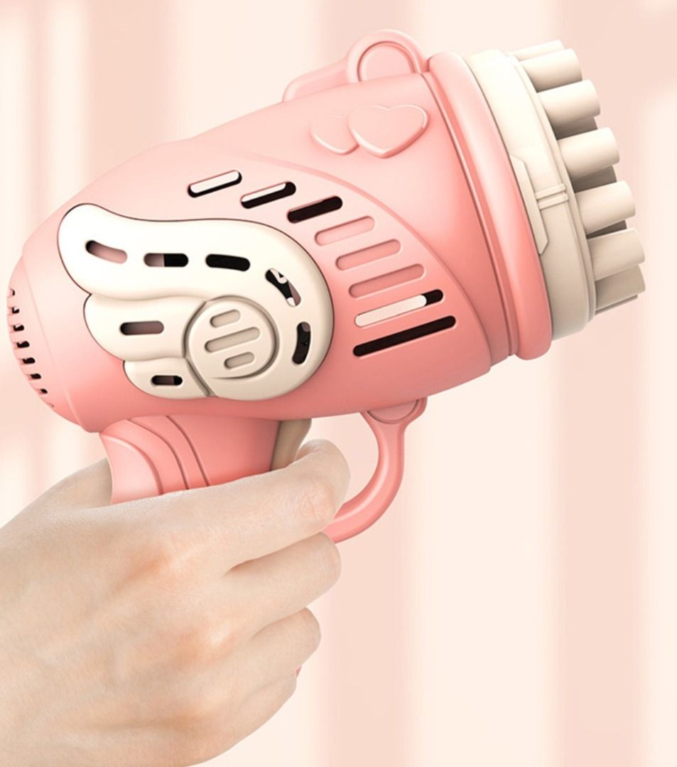 SG STOCK Children Bubble Gun Bubble Blowing Gun Handheld Multi ...