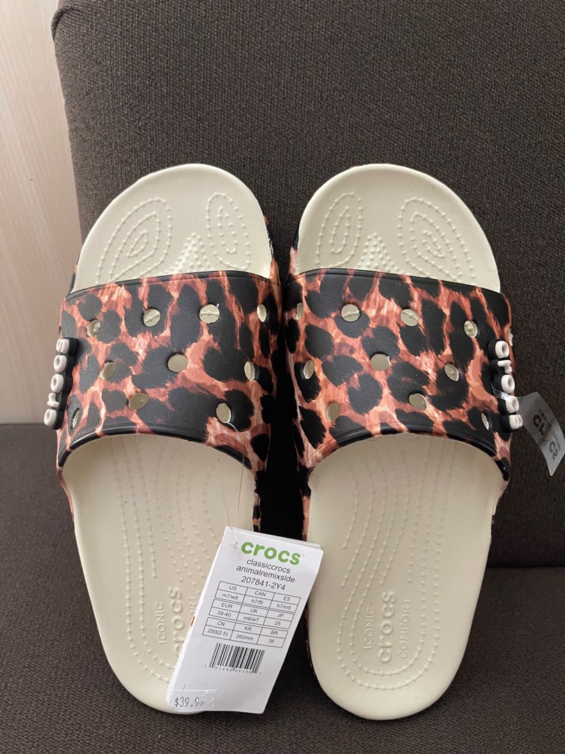 Classic Crocs Slides on Carousell
